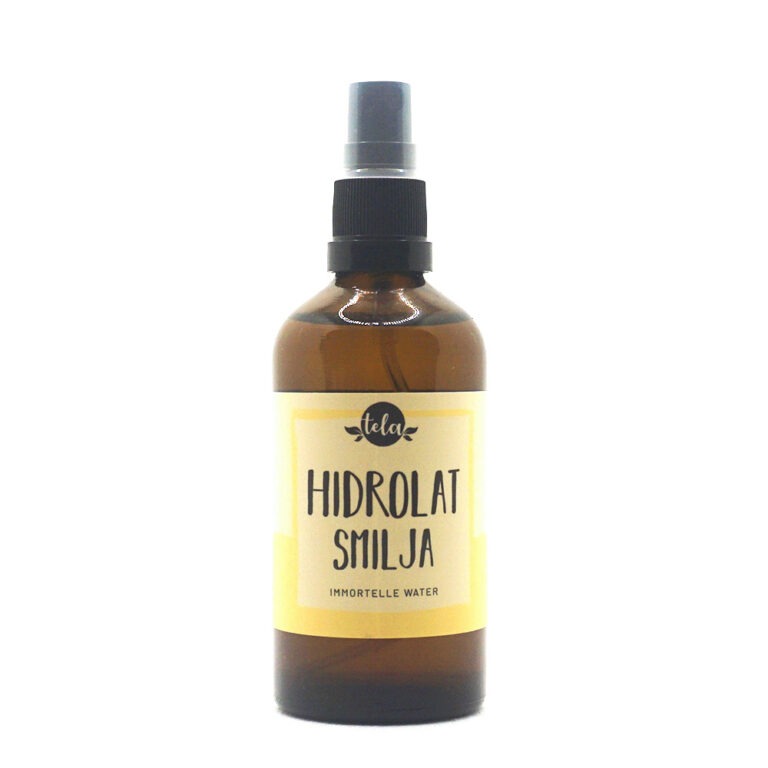 Hidrolat smilja │ Tela, naravna kozmetika │ tela.si